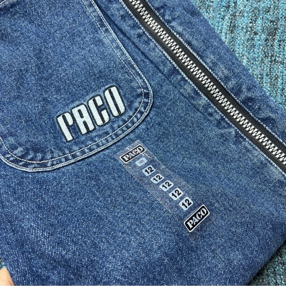 Paco | Bottoms | Vintage 9s Paco Baggy Side Zipper Streetwear Jeans In ...